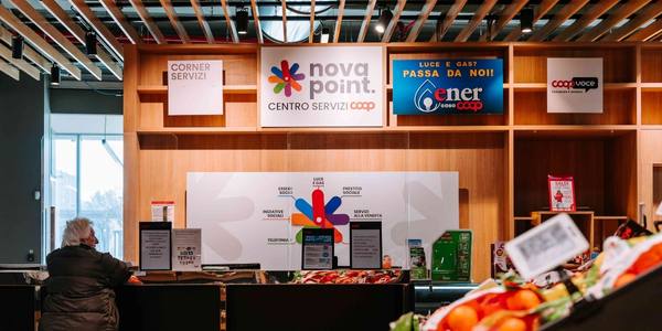 Nasce Novapoint, come gestire le utilities direttamente al supermercato